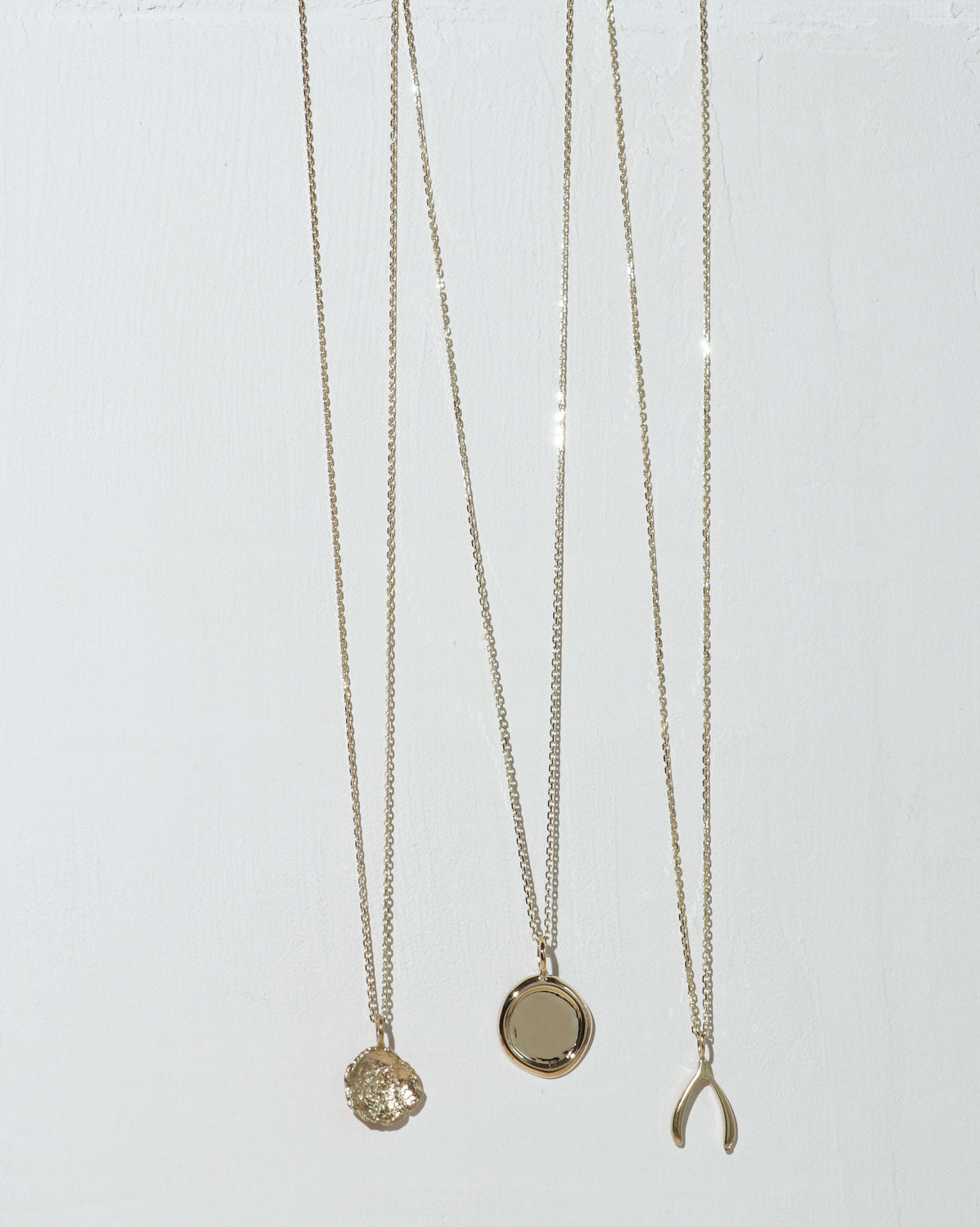 Luna Chain | Diamond Cut Cable Chain | 9k Solid Gold - Sit & Wonder